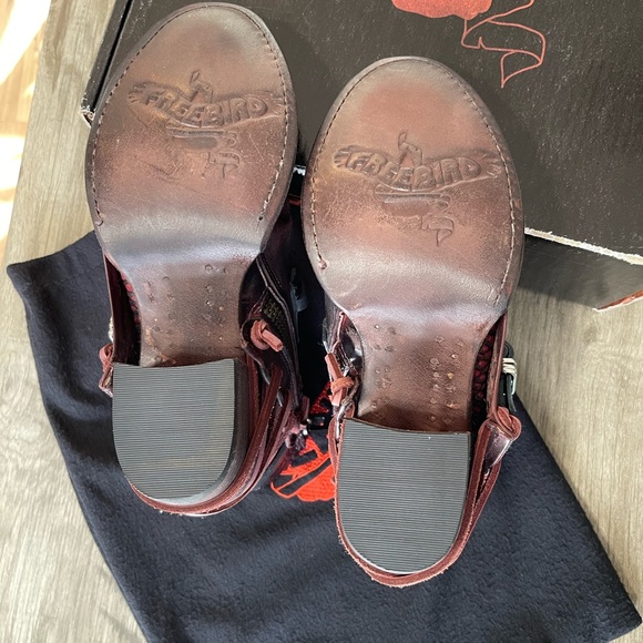 Freebird by Steven | Shoes | Freebird Crue Wine Multi Bootie | Poshmark